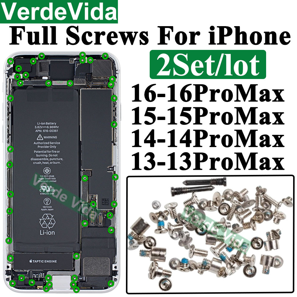 Jual 2Set Full Screws Middle Bottom Frame Internal Motherboard Screw ...