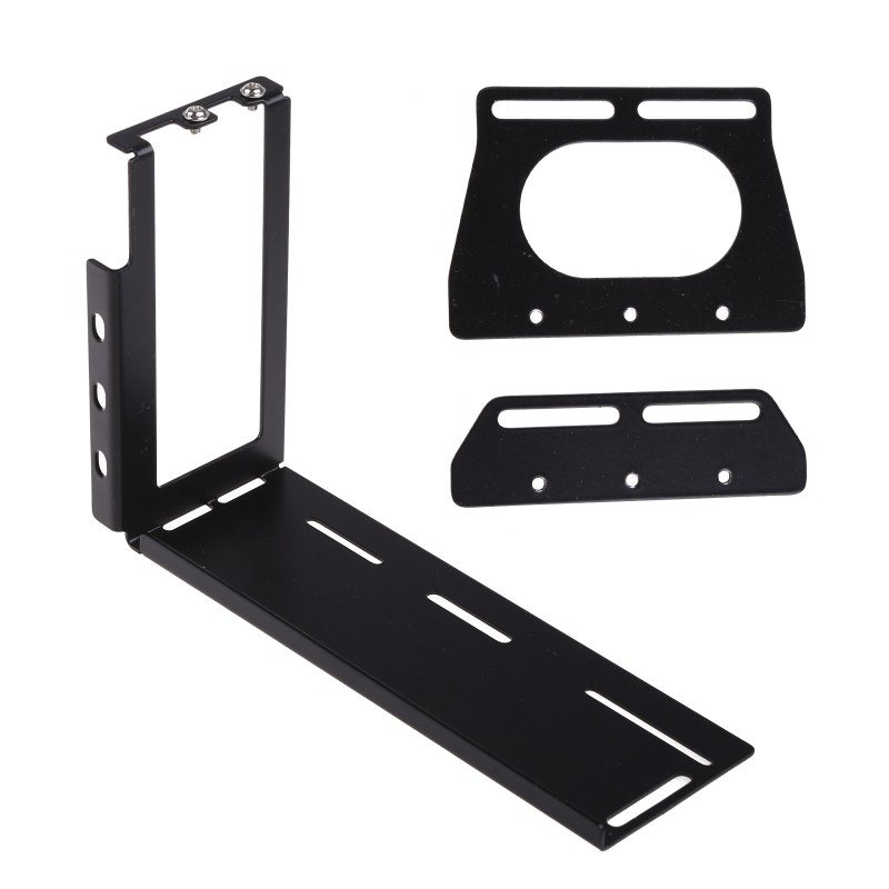Jual DIY Metal Graphics Cards Vertical Bracket Riser PCI Express Stent ...