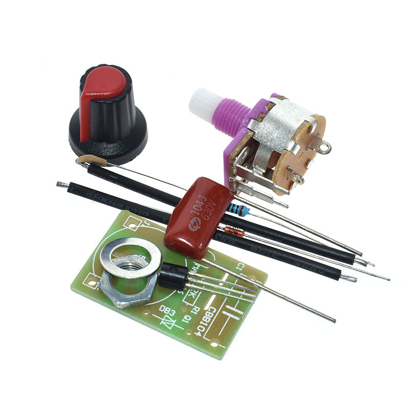 Jual 100W Dimmer Module DIY Kit with Switch Potentiometer Speed ...