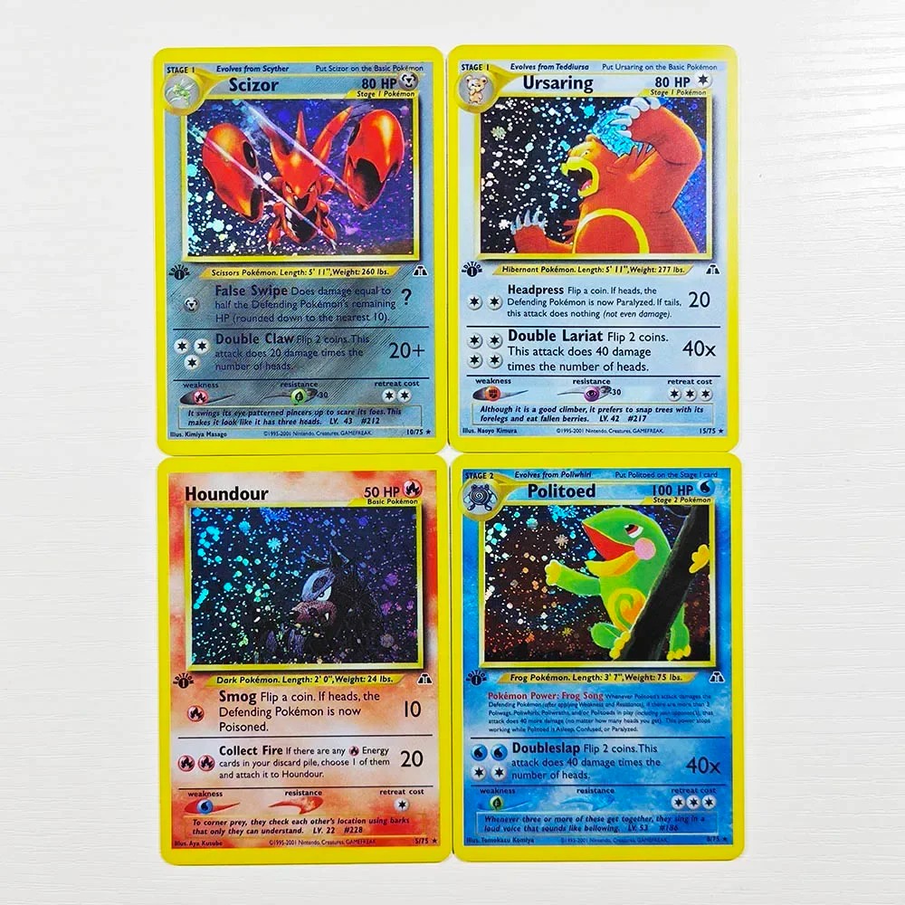 Jual Pokémon Cards 1st Edition Neo Discovery Set Foil Flash Cards ...