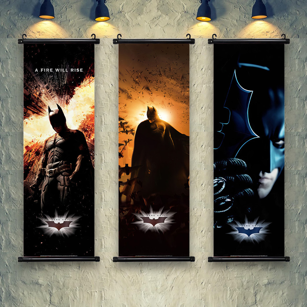 Jual DC Justice League Batman Movie Poster Film Wall Artwork Canvas ...