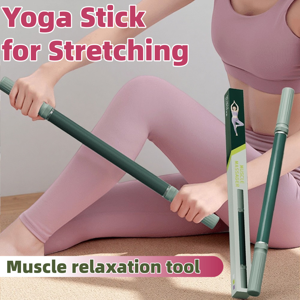 Jual Yoga Stick for Body Stretching Relaxation Tool Roller Ergonomic ...