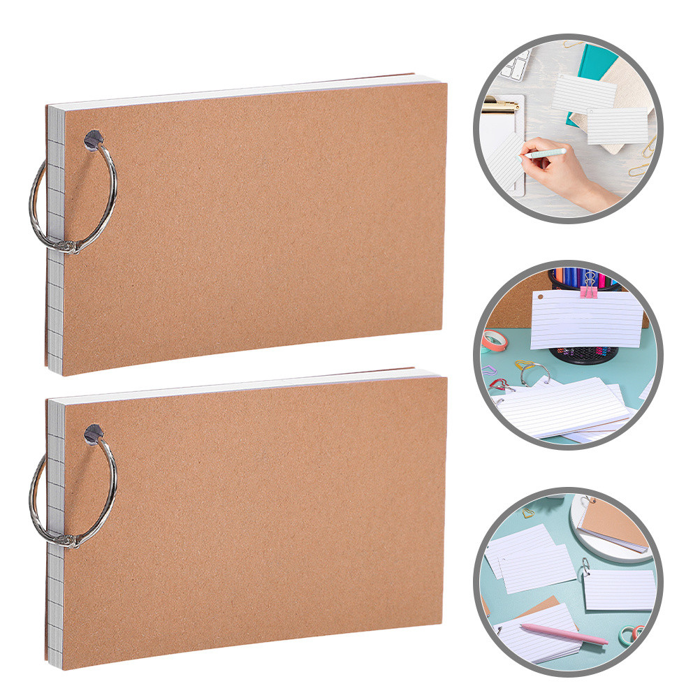 Jual 6 Books Notebook Cards Stationery Notepads for Students Flashcard ...
