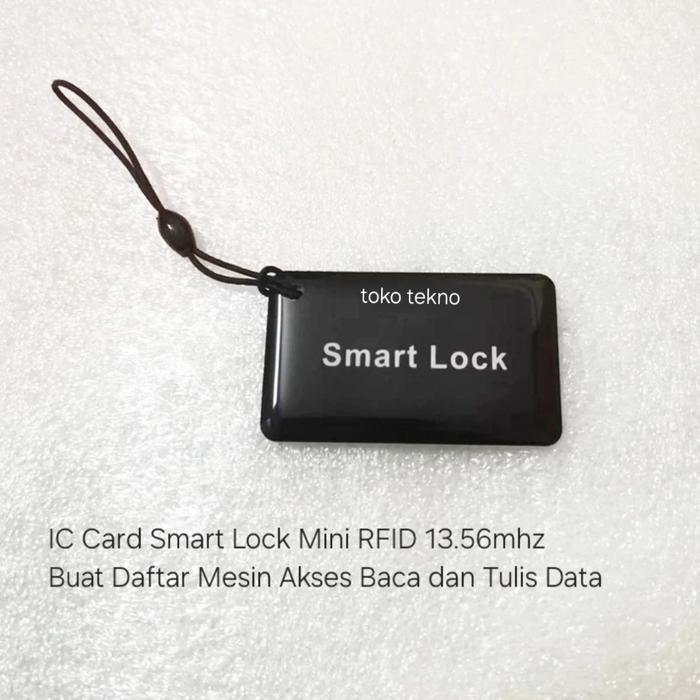 Jual New Kartu RFID 13.56Mhz IC Card 13,56Mhz Mini-02 / Smart Card Mini ...
