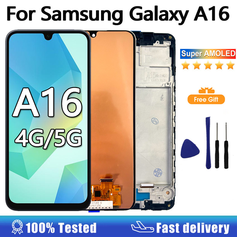 Jual New Amoled For Samsung Galaxy A16 4G A165F A165M Lcd Display Touch ...