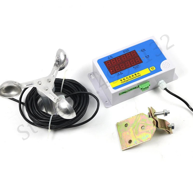 Jual Ac220V Tower Crane Anemometer Alarm Tower Crane Wind Speed Sensor ...