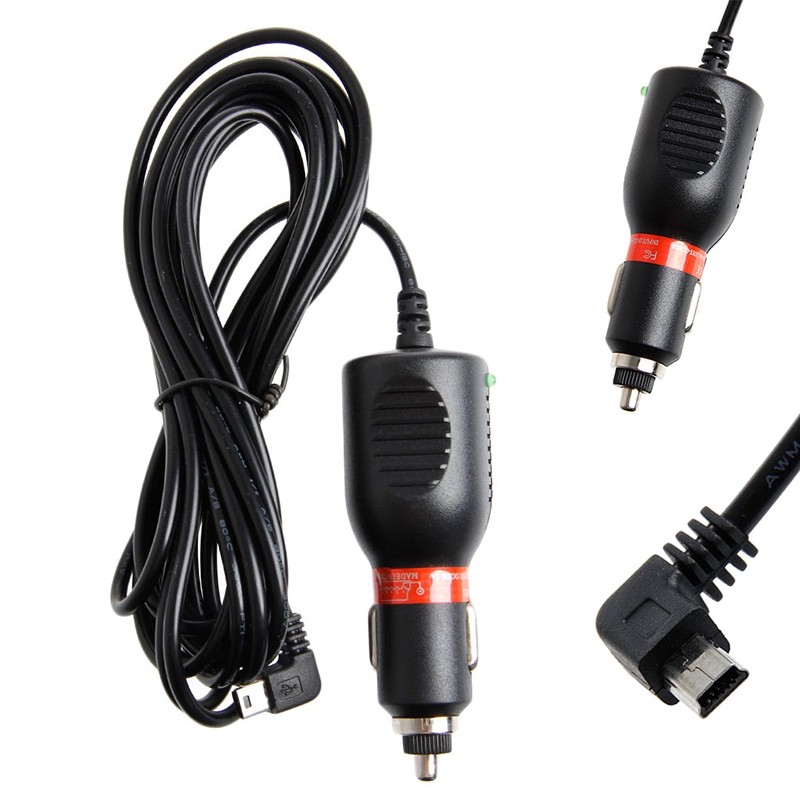 Jual 2025 New Car Vehicle Dc Power Charger Adapter Cord Mini Usb Cable ...