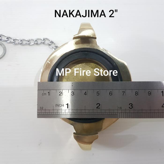 Jual nrd FIRE BLANK CAP TUTUP DOP NAKAJIMA 2 in KUNINGAN TUTUP COUPLING ...
