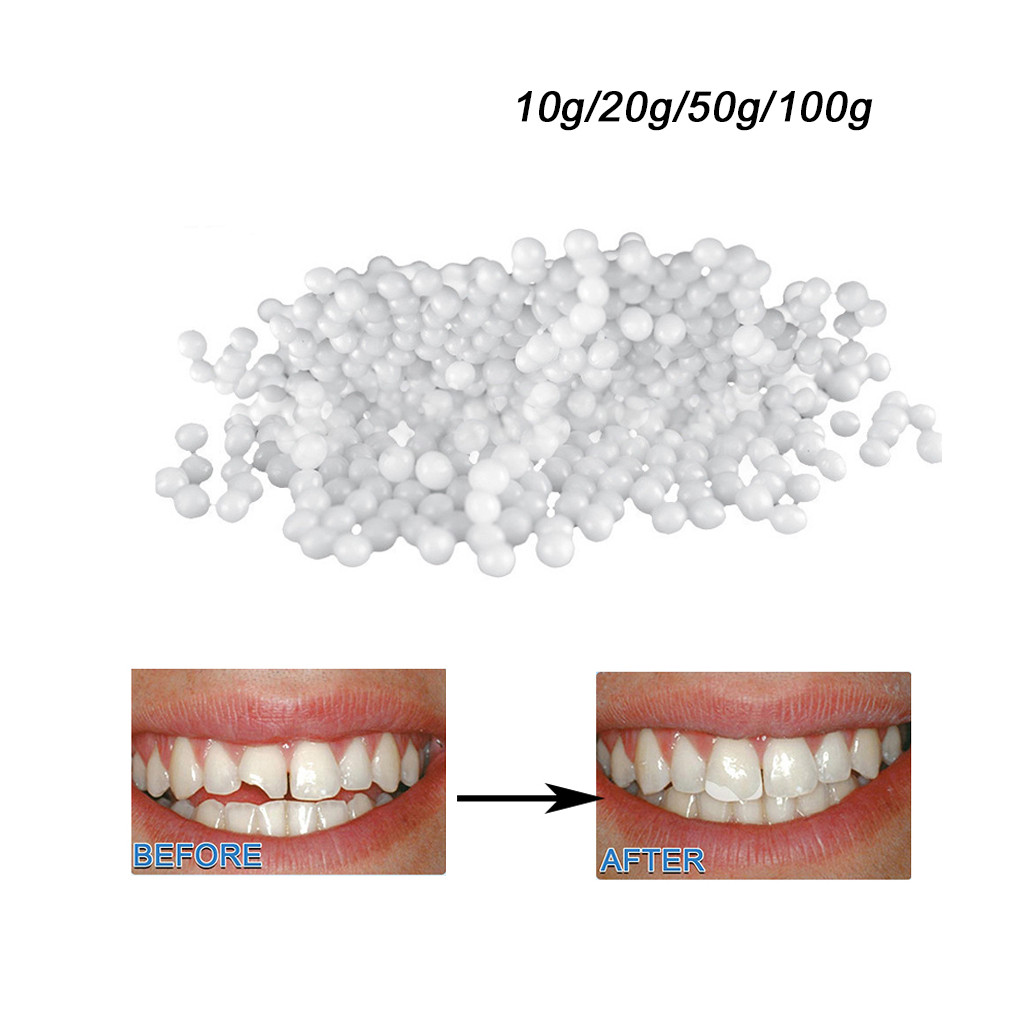 Jual 10g/20g/50g Temporary Resin Tooth Repair Solid Glue Broken Fake ...
