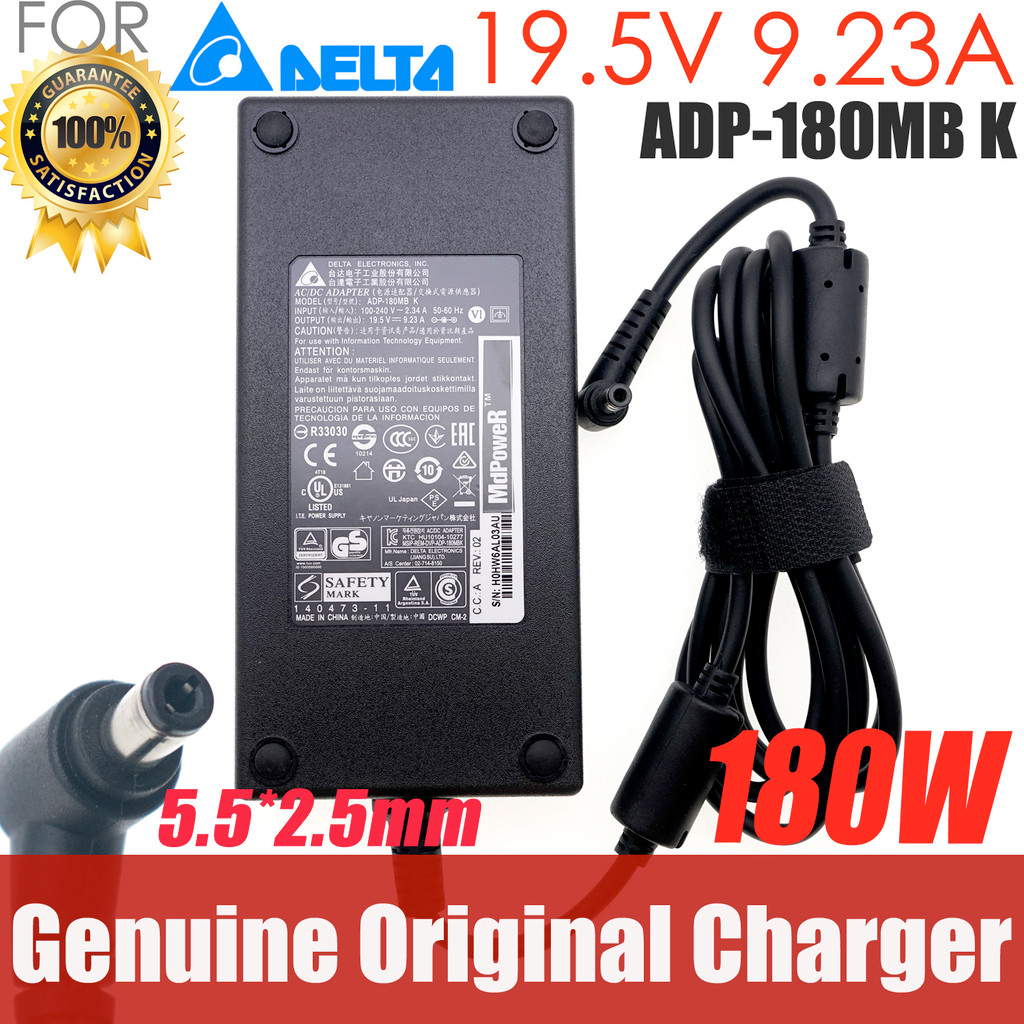 Jual Adp-180Tb F 19.5V 9.23A 180W Delta Ac Dc Adapter Charger For Razer ...