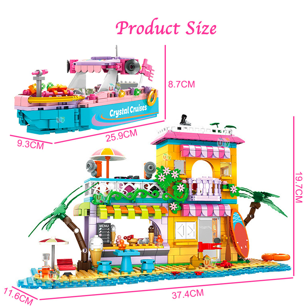 Jual Friends Houseboat Cottage on The Beach House Model Seaside Park ...