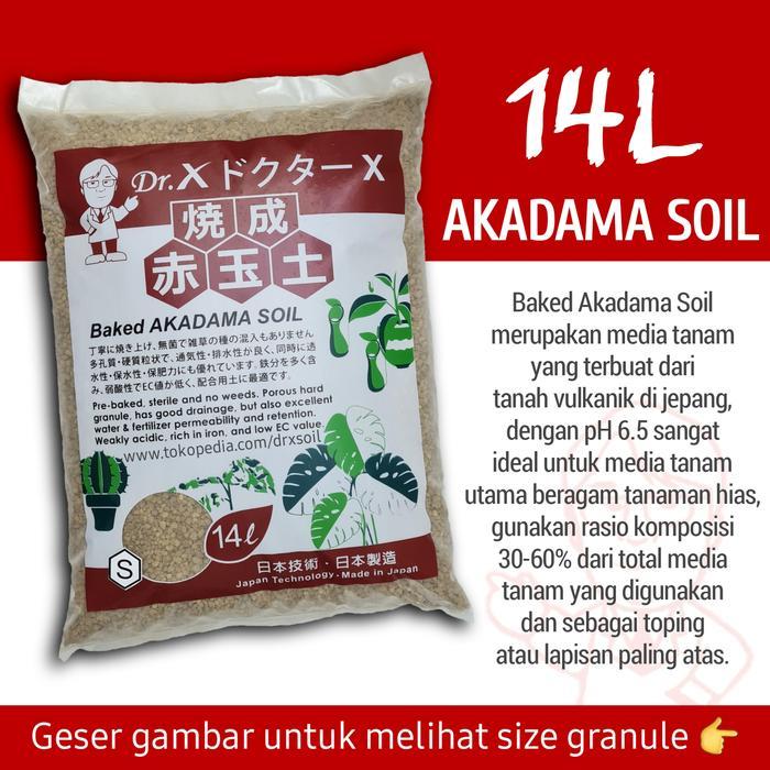 Jual Media Tanam Akadama Soil Dr.X 14 Liter | Shopee Indonesia