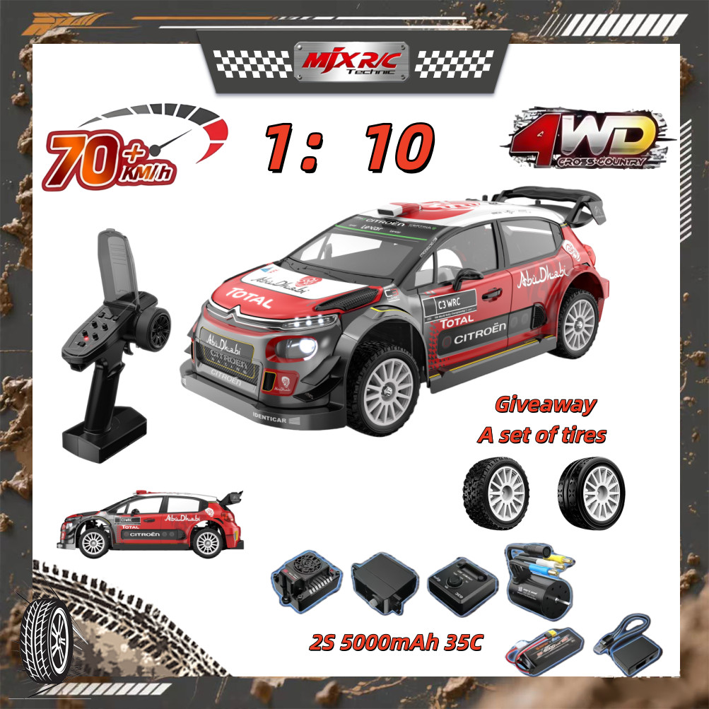 Jual MJX Hyper Go 1/10 Rc Drift Car 10303 High Speed Rally Truck ...
