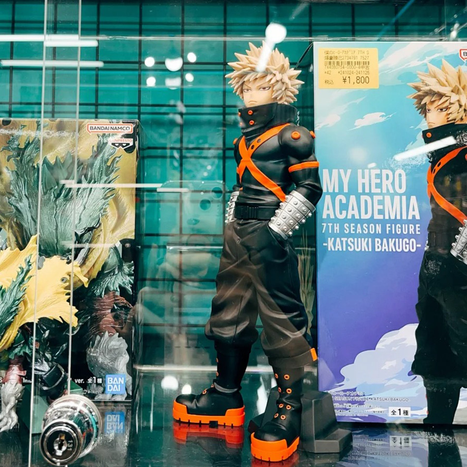 Jual MHA Anime Bakugou Katsuki Figurine Standing Action Figure My Hero ...
