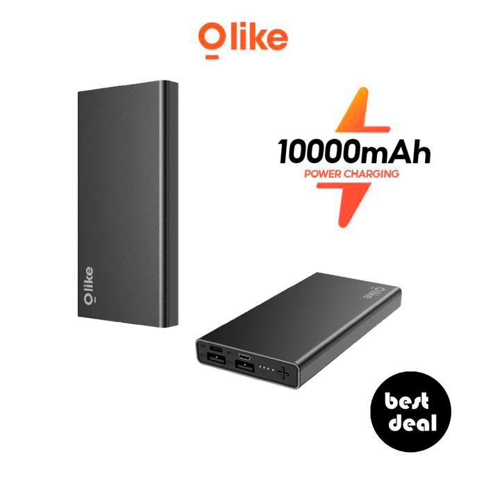 Jual Olike P102 10000mAh Powerbank 2.1A Dual Input & Output | Shopee ...