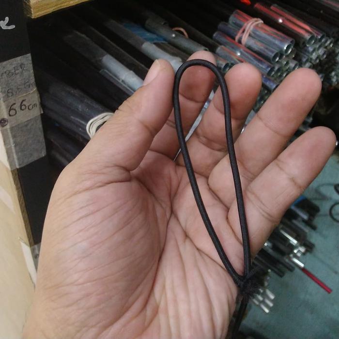 Jual BERKUALITAS! Tali Frame Tenda Dome 2,5 - 3,0 mm Hitam Permeter ...