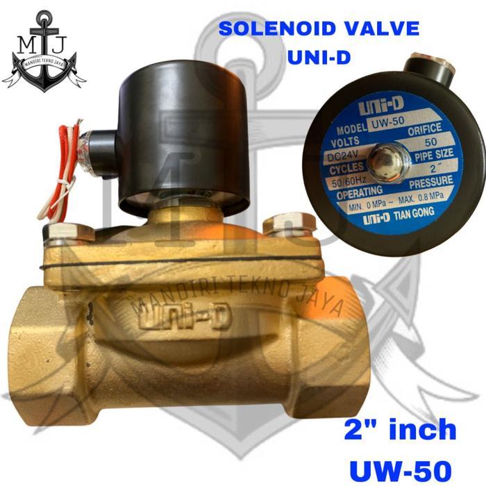 Jual For Sale Solenoid Valve Uni-D Tipe Uw-50 Drat 2 Ac220/Dc24 ...