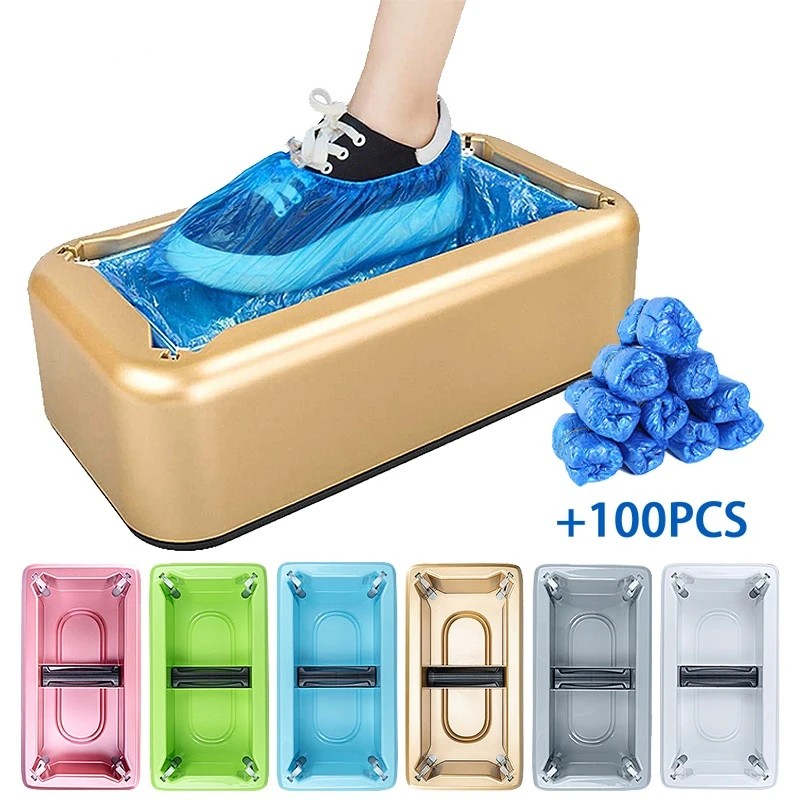 Jual Automatic Shoe Cover Machine Smart Overshoes Dispenser T Buckle ...