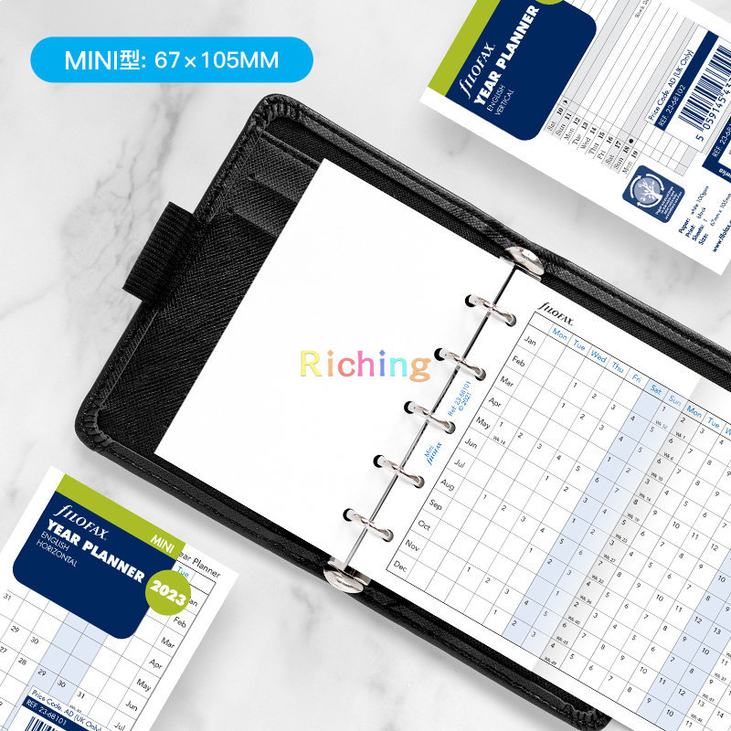 Jual FiloFax for Year 2023 Refill A8 A7 A6 A5, Month on Two Pages ...