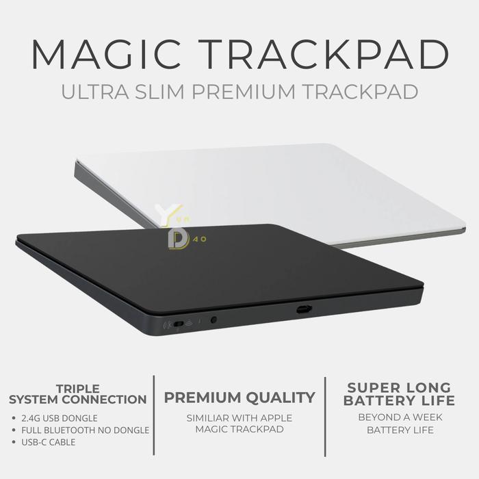 Jual kaeme_syan - wireless magic trackpad multi-touch surface for macbook, windows - universal ...