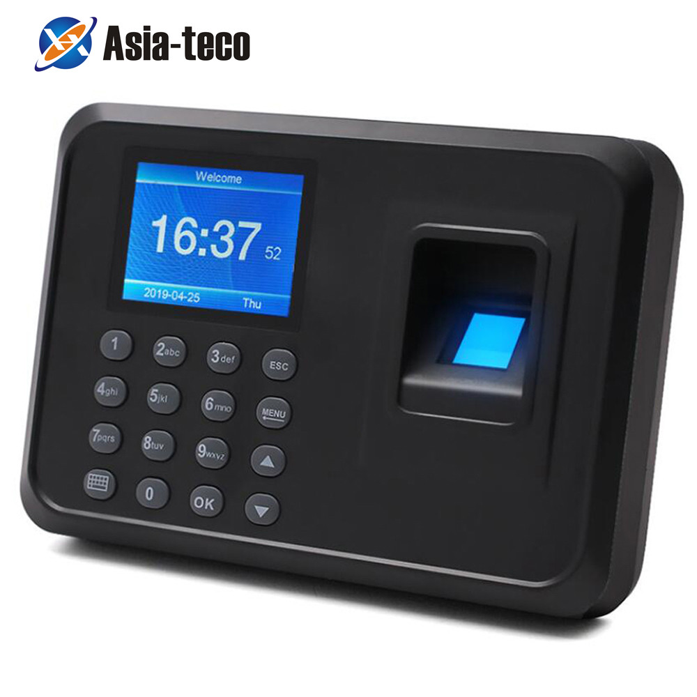 Jual Professional Biometric Fingerprint Time Clock with Facial ...