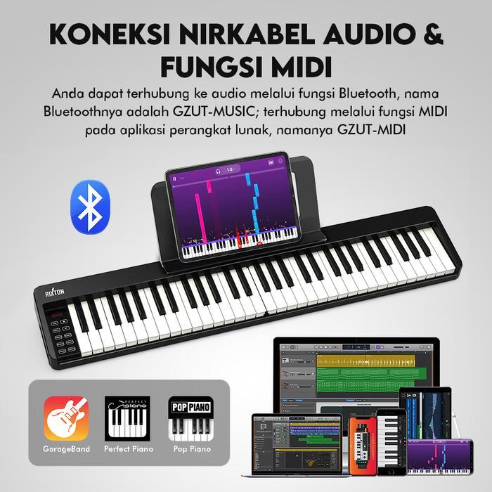 Jual RIXTON KEYBOARD LIPAT 61 TUTS PIANO LIPAT KEYBOARD UKURAN PENUH ...