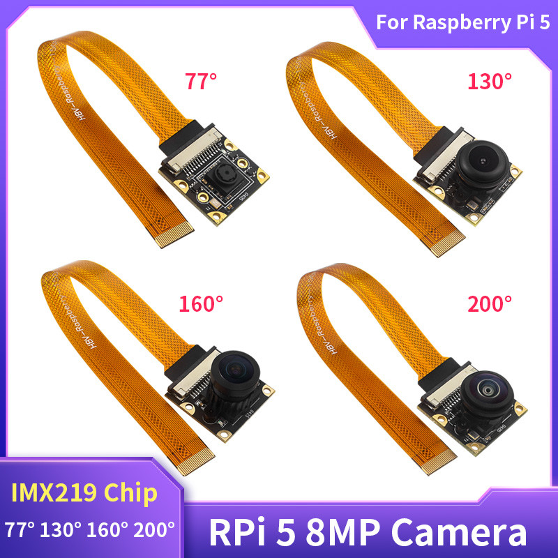 Jual Raspberry Pi 5 8Mp Ca 77 130 160 200 Webcam Imx219 Sensor Chip Csi ...