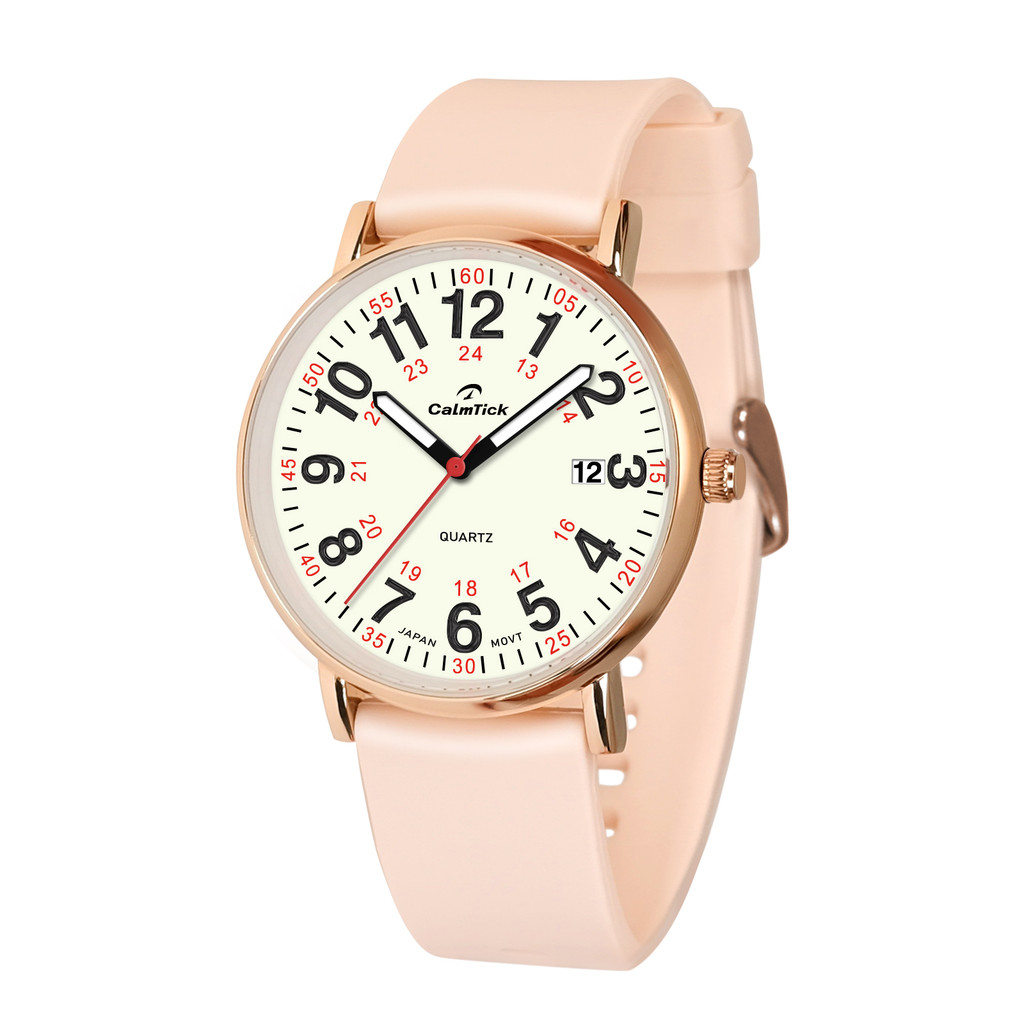 Jual Calmtick Fine Artistic Nurse's Watch With Luminous Stopwatch ...