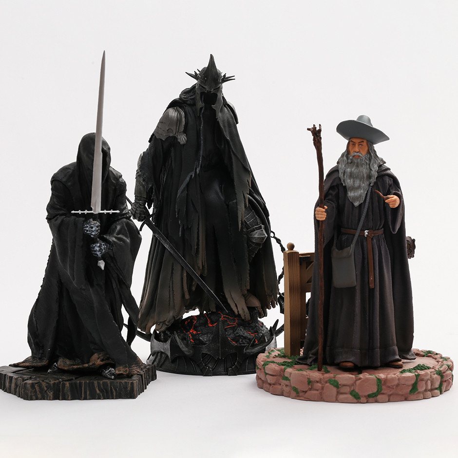 Jual Gandalf Ringwraith Nazgul Witch-King Of Angmar PVC Figure Statue ...