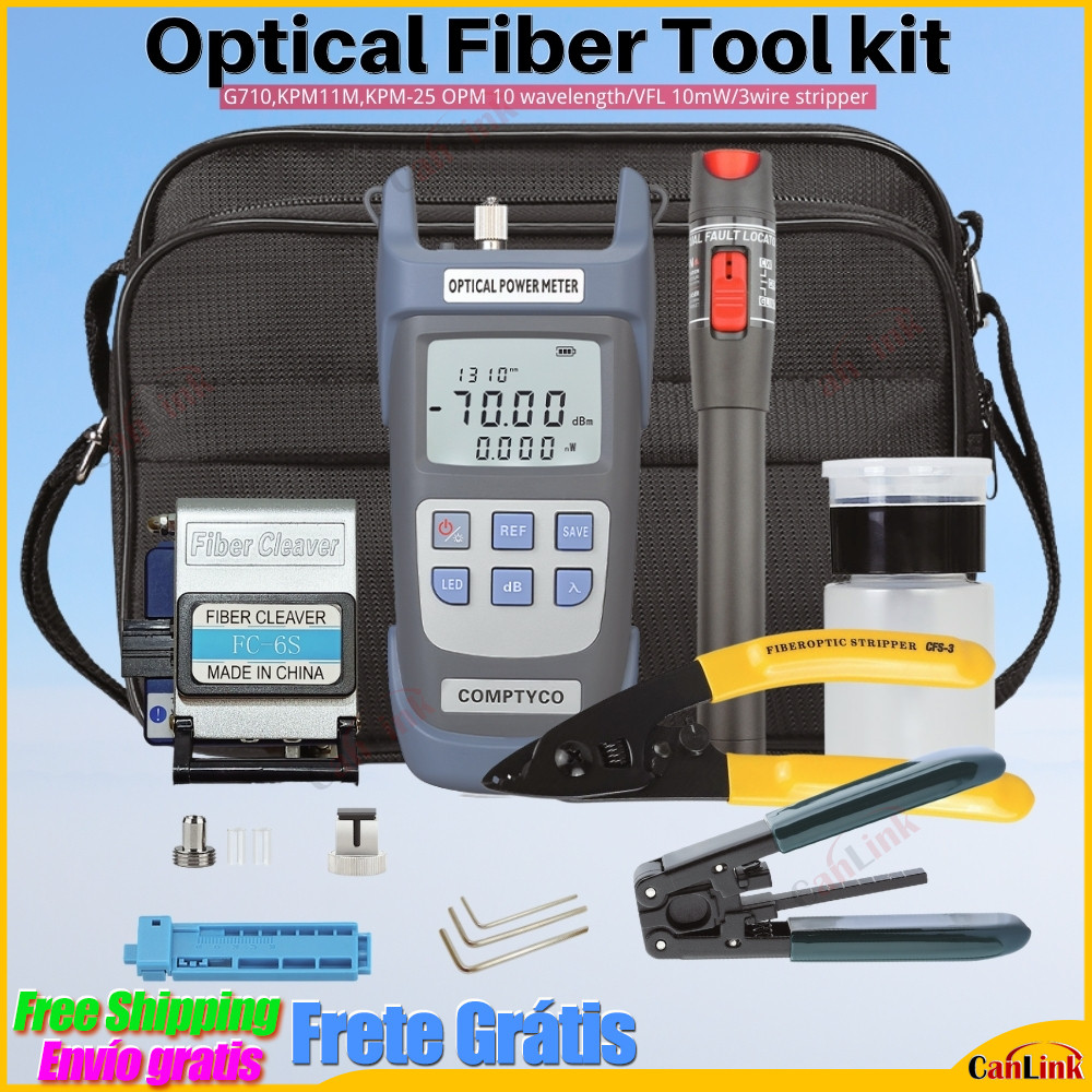 Jual Original 19 In 1 Fiber Optic Tool FTTH Splice Fiber Optic Tool ...