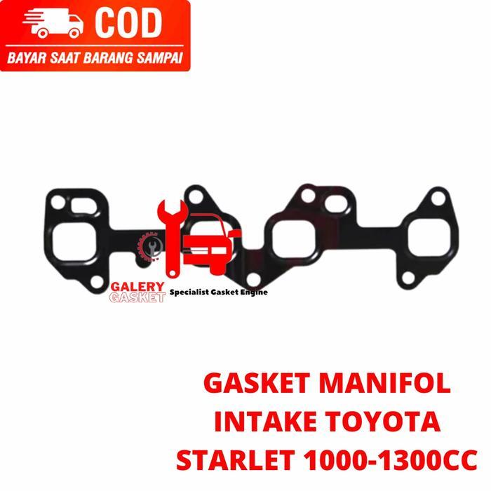 Jual PRODUK PACKING MANIFOL MINYAK GASKET MANIFOL INTAKE TOYOTA STARLET ...