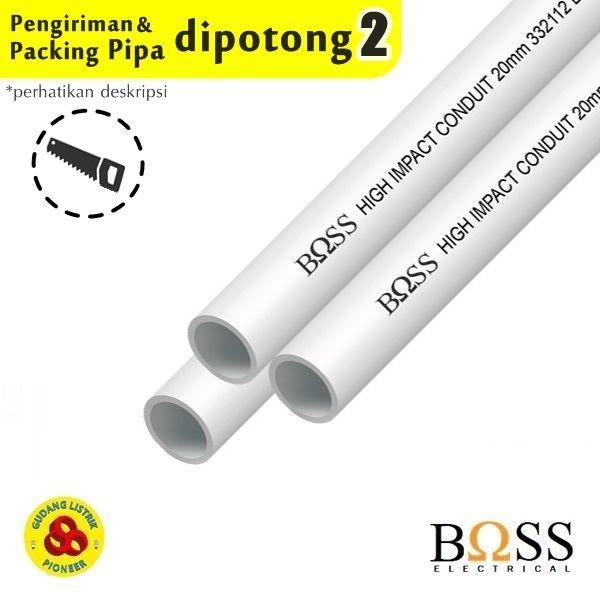 Jual CLIPSAL PIPA CONDUIT 20MM PUTIH / PIPA LISTRIK 20 MM / PIPA KABEL ...