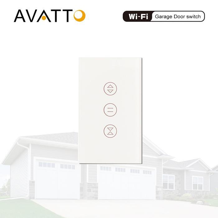 Jual Avatto Wifi Switch Smart Shutter Doors Switch,Touch Glass Panel ...