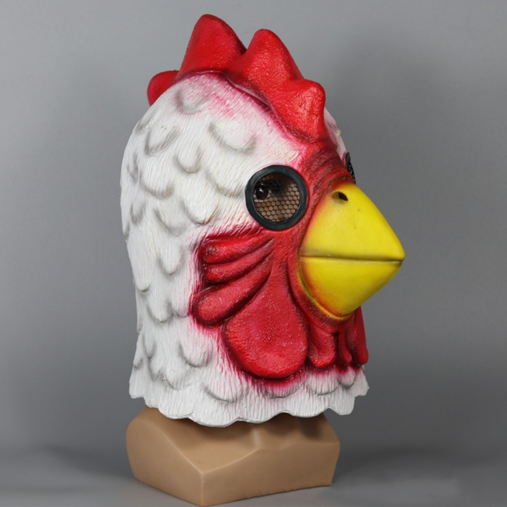 Jual Hotline Miami Richard Rooster Mask Game Cosplay Funny Animal Head ...