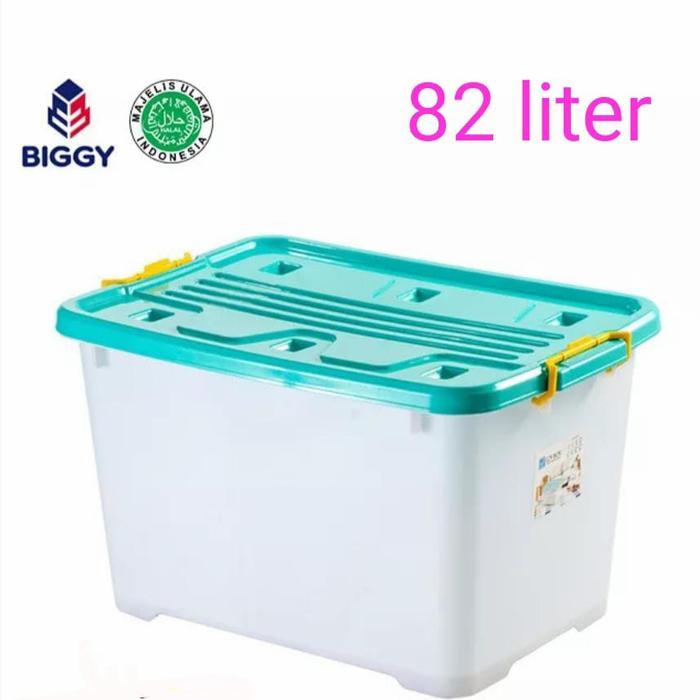 Jual Diskon Gosend ONLY box Jumbo 82 Liter kotak penyimpanan plastik ...