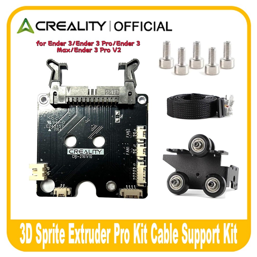 Jual Creality 3D Sprite Extruder Pro Kit Cable Support Kit For Ender-3 ...