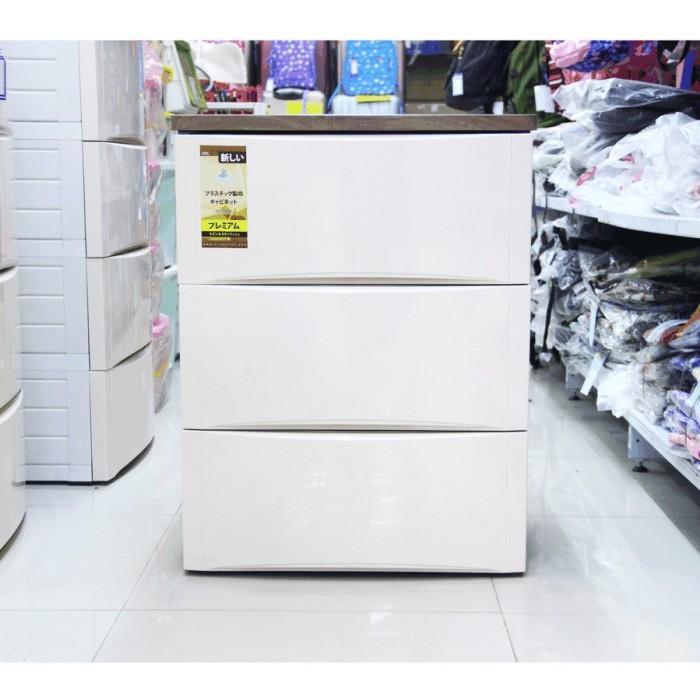 Jual Olymplast - Lemari Baju Pakaian Plastik Drawer Cabinet 3 Susun Odc ...