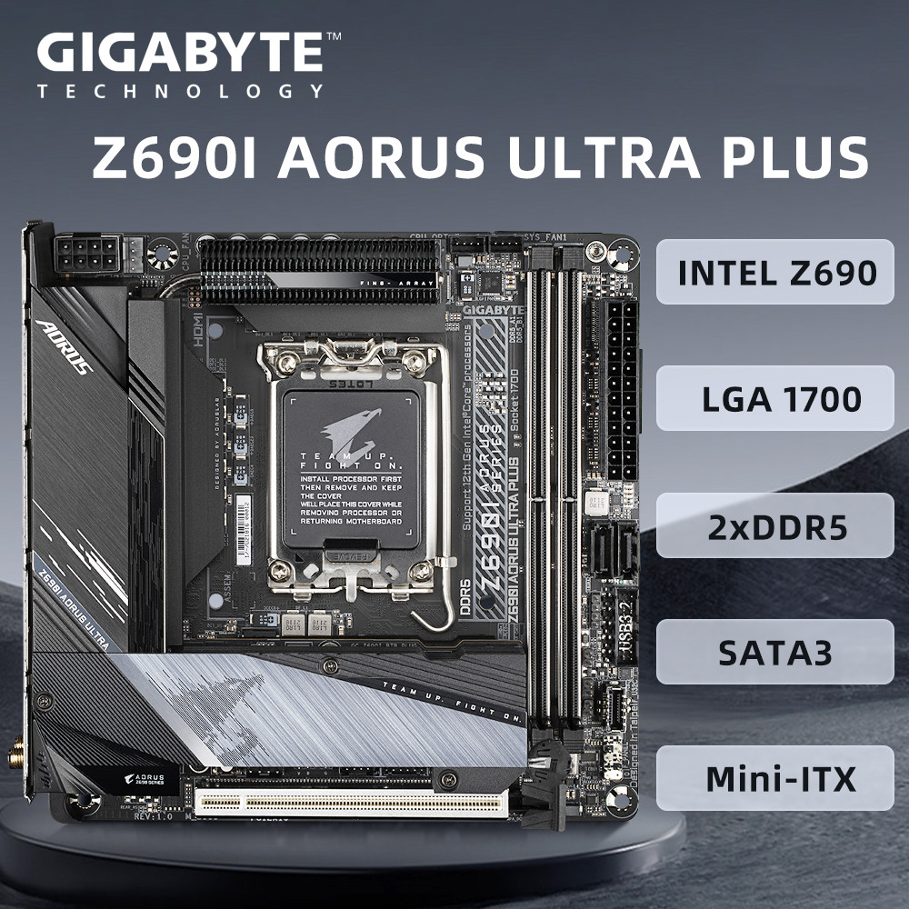 Jual Gigabyte Z690I AORUS ULTRA plus Motherboard Intel Z690 Chipset ...