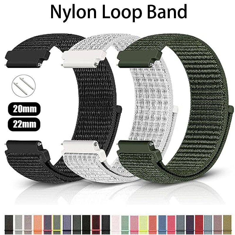Jual Nylon Loop For Samsung Galaxy Watch 6 4 Classic/5 Pro/Active 2 ...