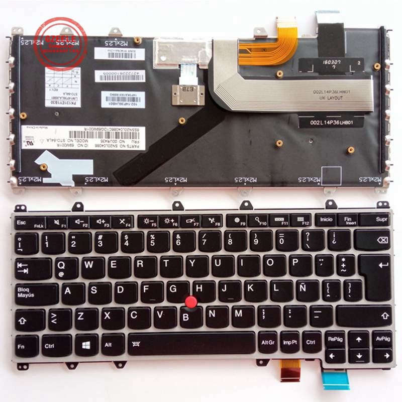 Jual Latin LA/SP/FR/BR/UK New Keyboard for Lenovo Thinkpad Yoga 260 370 ...