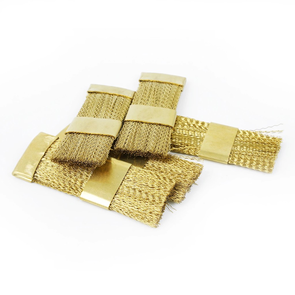 Jual 15pcs Bur Cleaning Brass Wire Brush Nail Drill Bits Cleaning Brush ...