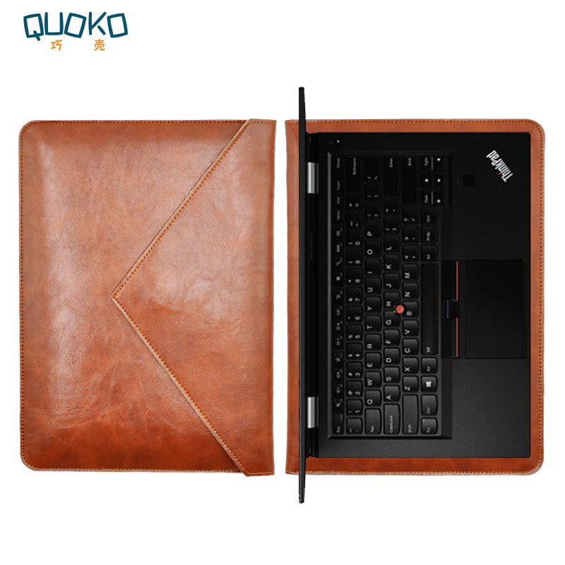Jual Laptop bag case Microfiber Leather Sleeve for Thinkpad T460 T470 ...
