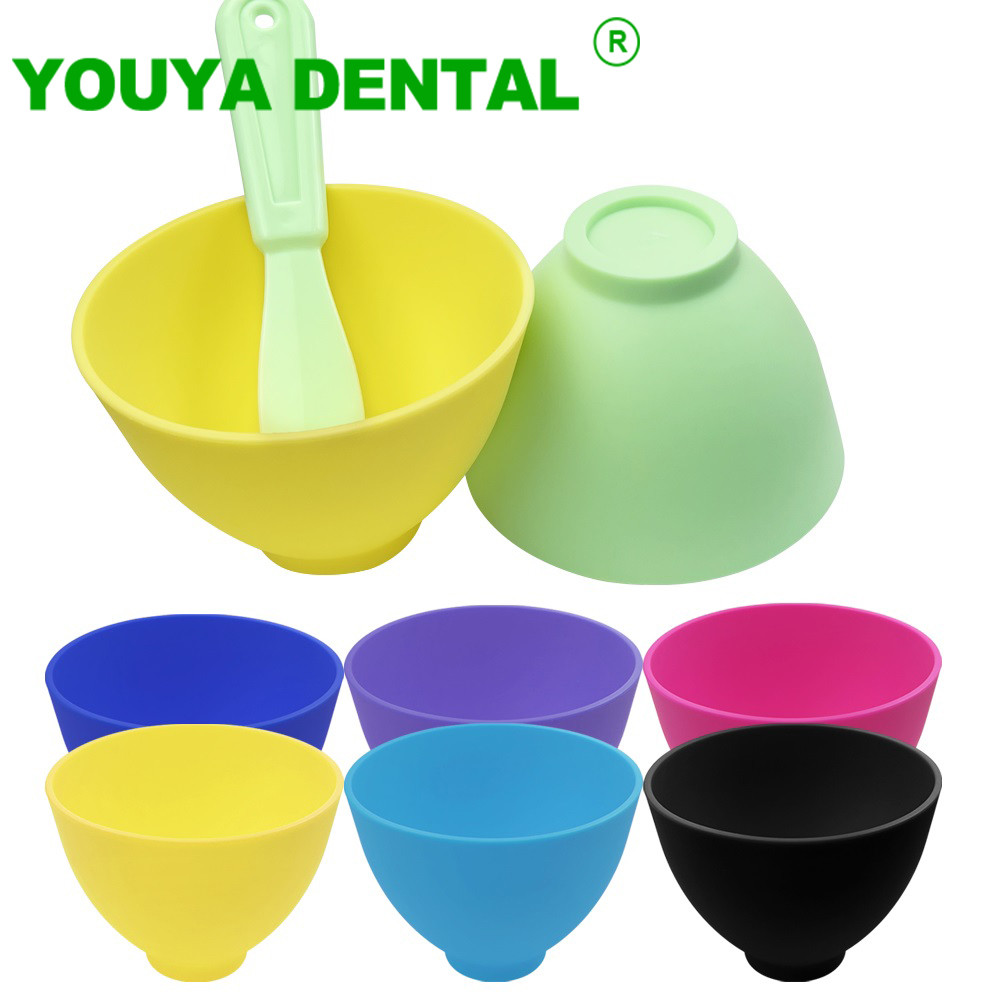 Jual Dental Mixing Bowl Flexible Rubber Alginate Plaster Material ...
