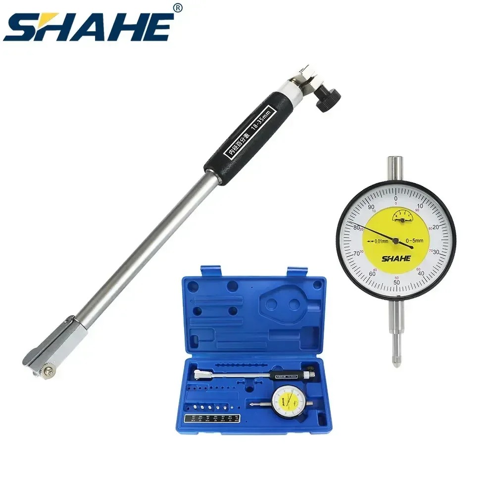 Jual SHAHE 0.01mm Dial Bore Gauge Center Ring Dial Indicator Hole ...