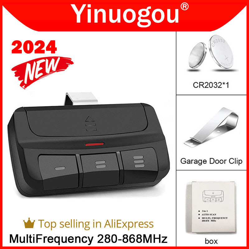 Jual Garage Remote Control Clone Multifrequency 287MHz-868MHz Garage ...