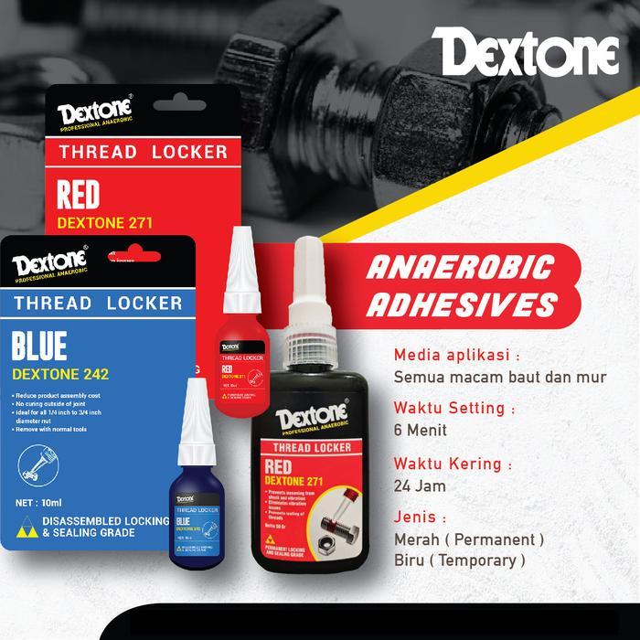 Jual [Voucher] Dextone Lem Pengencang Mur Dan Baut Thread Locker lem ...
