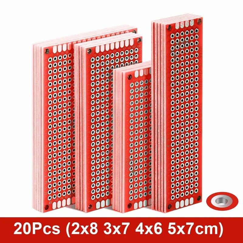 Jual 20 Pcs/Lot Pcb Prototype Board Circuit Prototboard Universal ...