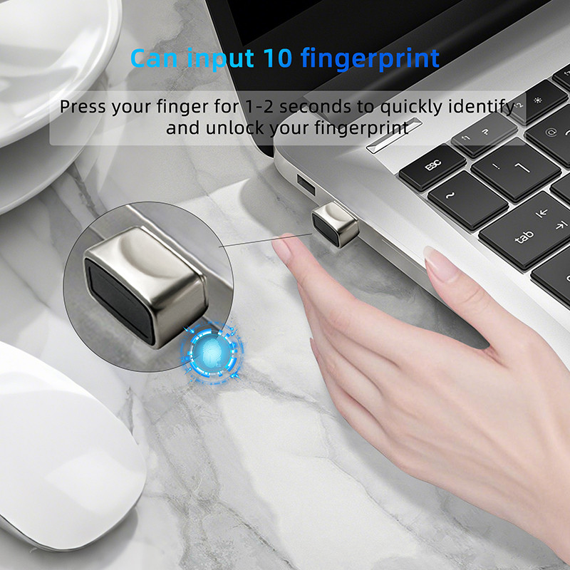 Jual Hello Windows 10 Mini Biometric Fingerprint Login Lock Biometric ...