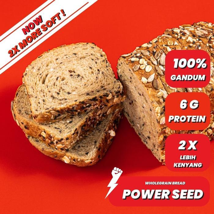 Jual Roti Gandum Multigrain Biji - bijian Whole Wheat Bread Tinggi ...