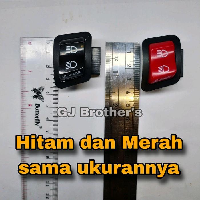 Jual New Tombol Saklar Dim 3 Mode Pass Beam Piwpiw Honda Merah Vietnam ...